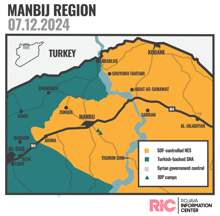 Explainer: Turkish and SNA offensive on Manbij – Rojava Information Center